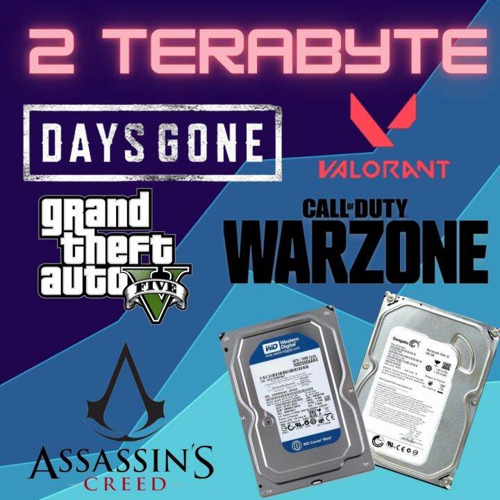 PC Games 2 Terabyte SATA Hard Drive (3.5) Desktop HDD | Lazada PH