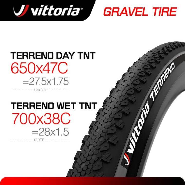 Vittoria Terreno Dry Gravel 650B 47C Cross Country Terrain Tire/Terreno ...