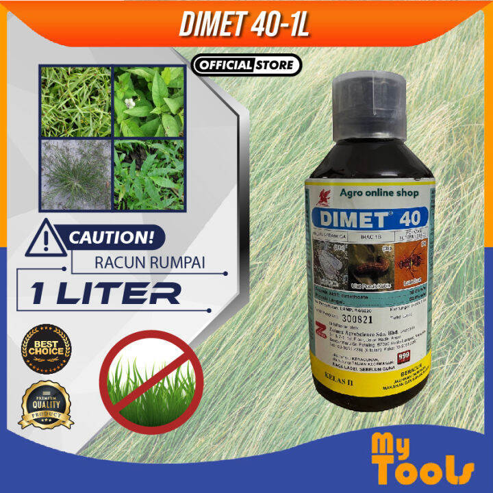 Mytools 1 Liter Dimet 40 Dimethoate 38% Insecticide Racun Serangga | Lazada
