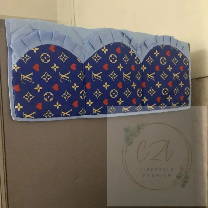 Ref Cover- [Refrigerator Dust Top Cover] with 6 Pocket RANDOM DESIGN ...