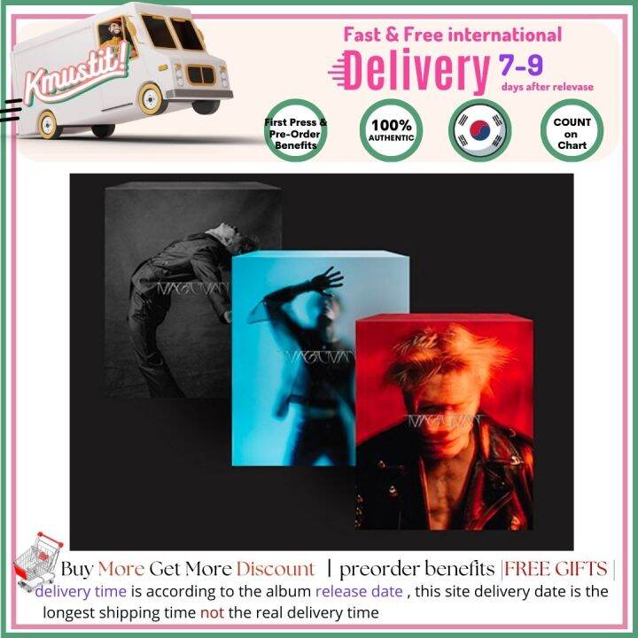 Jackson Wang MAGIC MAN (MAGIC MAN ver.) (MAGIC MAN Collector’s 01 ver ...