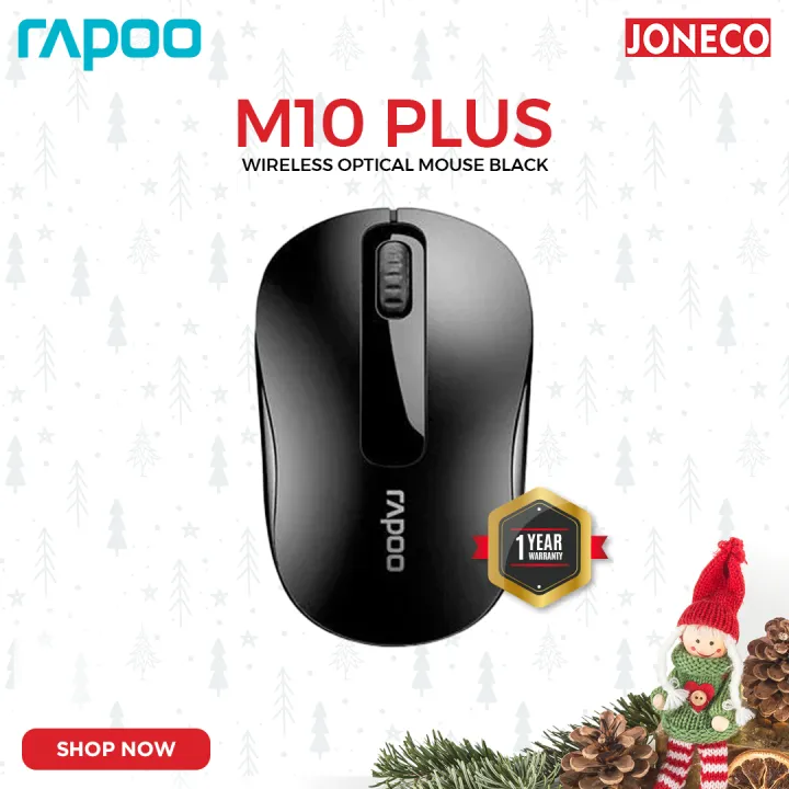 RAPOO M10 PLUS WIRELESS OPTICAL MOUSE | Lazada PH