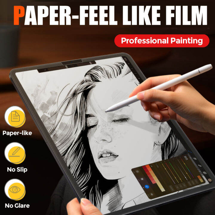 TCF Matte Paper Feel Like Film Drawing Screen Protector for Samsung ...