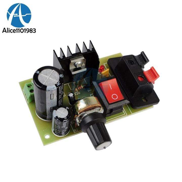 LM317 Step Down Power Supply Module Adjustable Voltage Regulator Switch ...