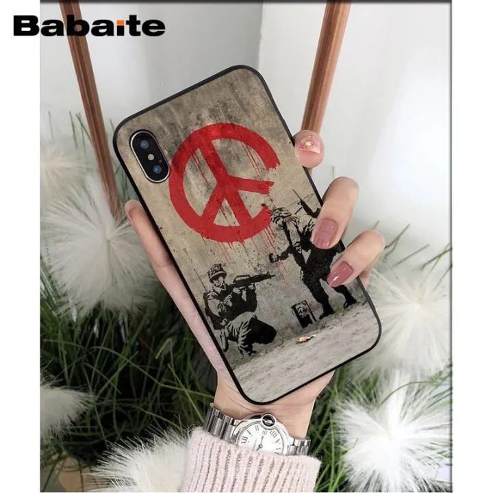 Banksy Albert banksy palestine Smart Cover Black Phone Case for IphoneX ...