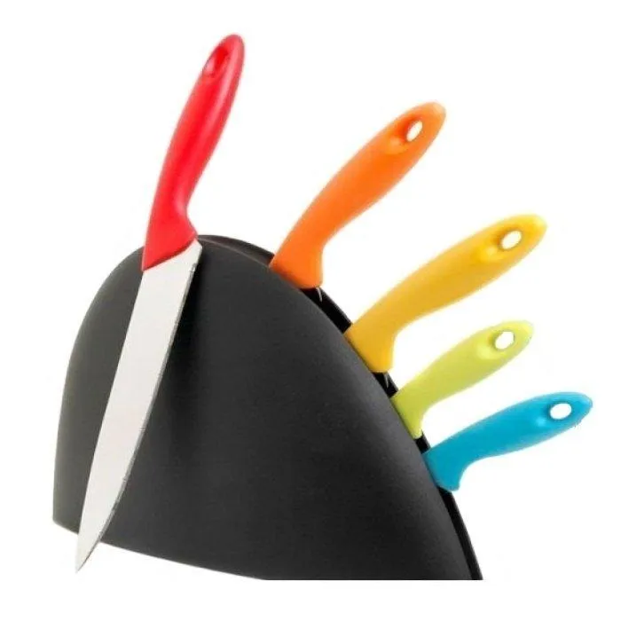 HomeChum Color Splash Knife with Holder Set of 6 | Lazada PH