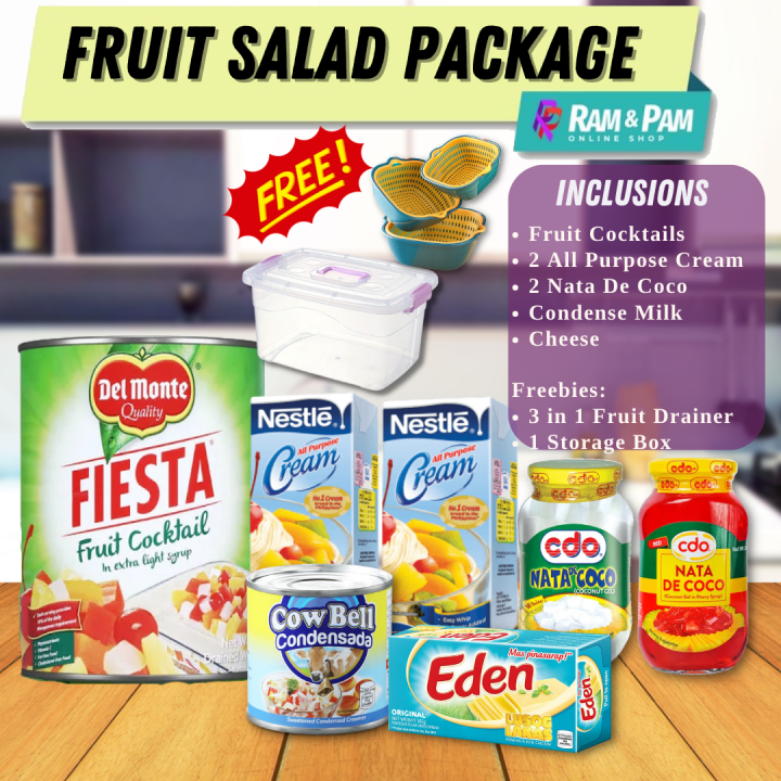 Fruit Salad Set Package, Fruit Salad Food Package, Grocery Package ...