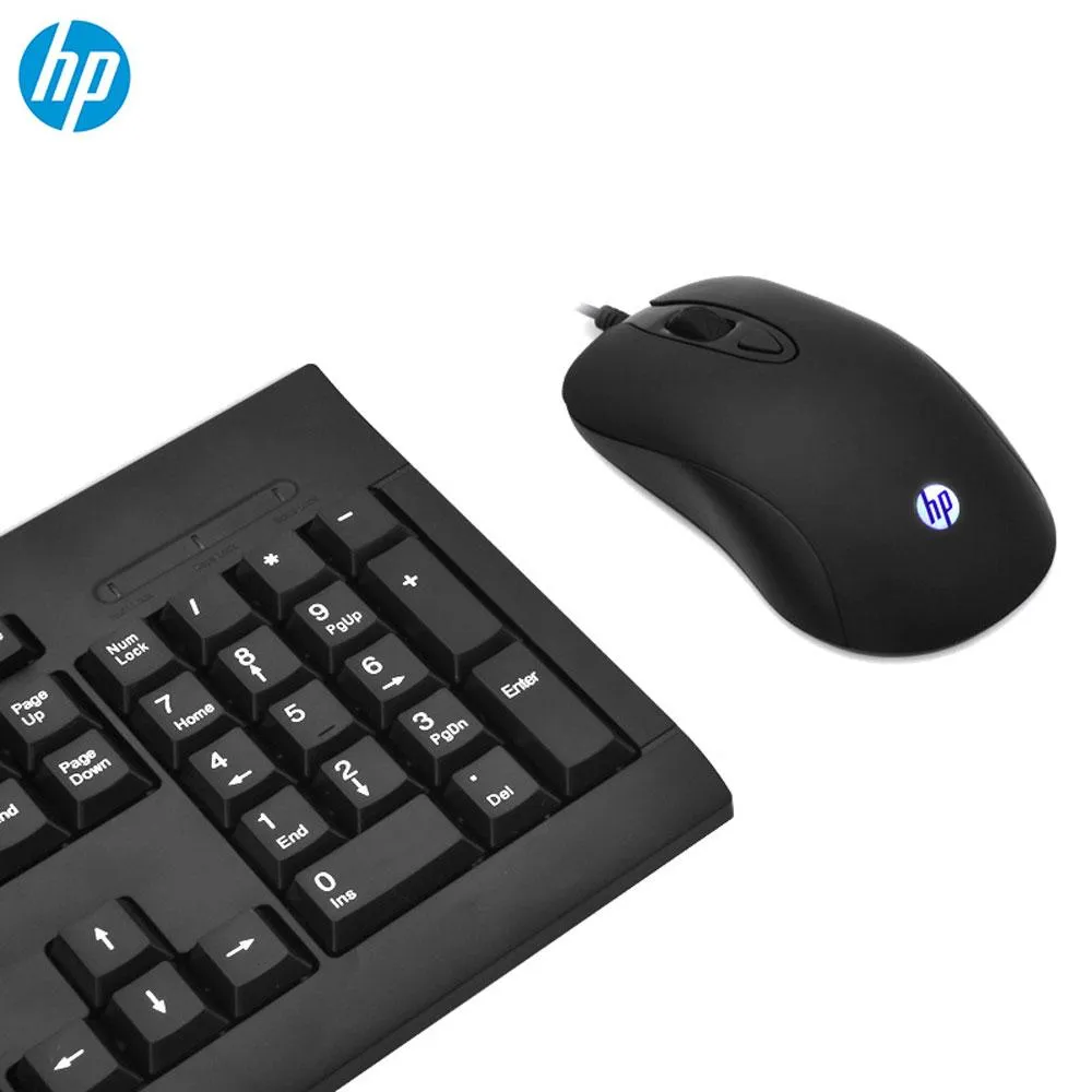 HP KM100 USB Gaming Keyboard and Mouse Combo | CyberDeals.lk - Ultimate ...