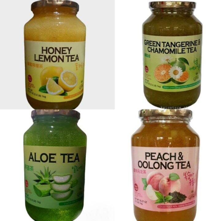 CAFFE BENE / GROW HONEY CITRON TEA GINGER 1KG [Product of Korea ...