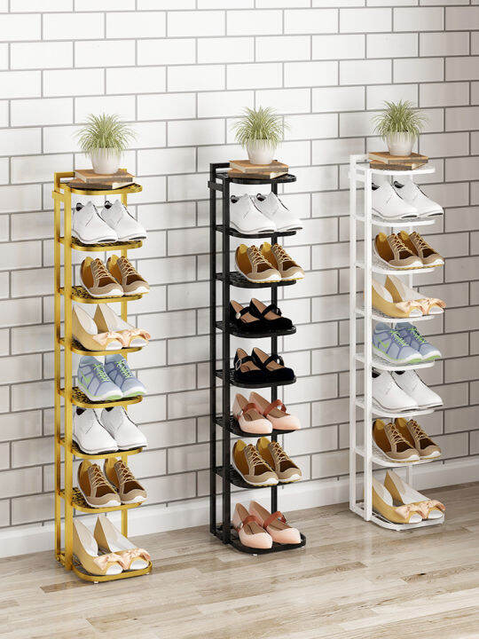 Stainless Steel 7-Tier Shoes Rack Space Saving Storage Shelves For Home ...