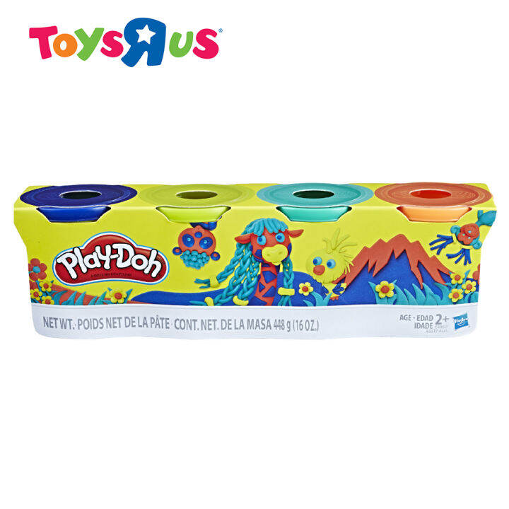 Play-Doh Classic Color (Blue, Light Green, Orange, Green) | Lazada PH