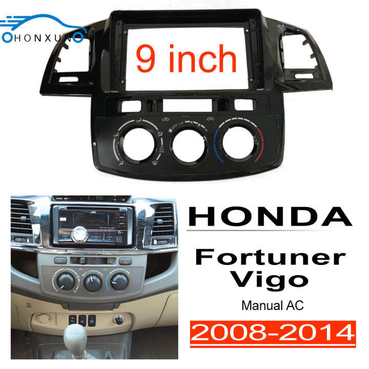 Honxun 9 inch Radio Frame player fascia 2din android head unit ...