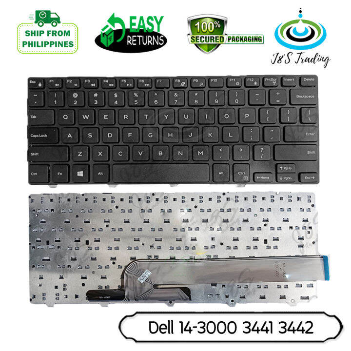 Keyboard for DELL INSPIRON 14 3000 5442 5445 5447 5448 5451 5459 5448 ...