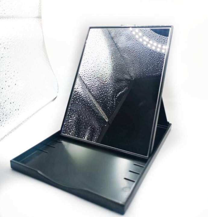 paganini Folding Desktop Makeup Mirror with Adjustable Stand for ...