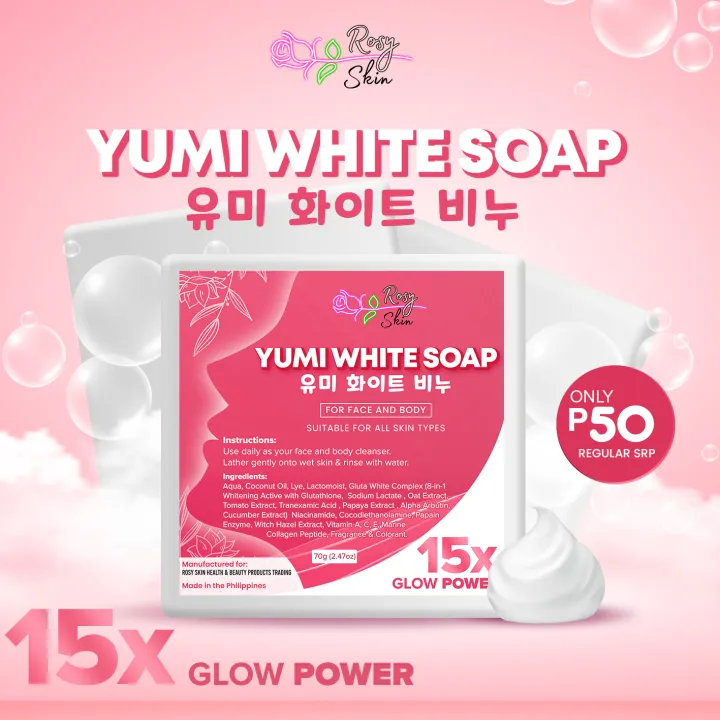 Rosy Skin Yumi White Soap (70g) | Lazada PH