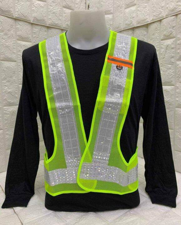 Construction Worker's High Visibility Safety Vest | Lazada PH