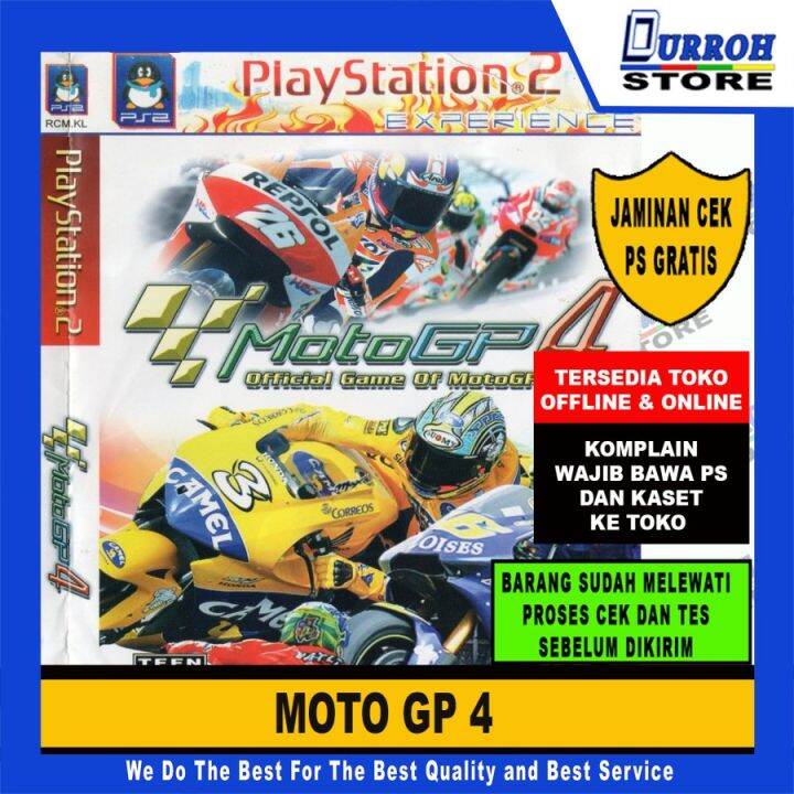 KASET GAME PS 2 Moto GP 4 / MOTOGP 4 | Lazada Indonesia
