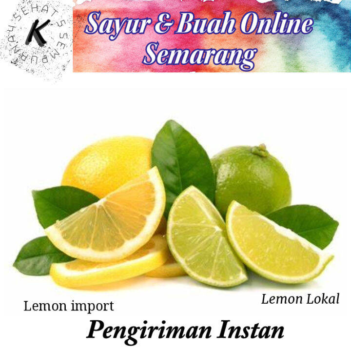 Buah Lemon Segar 500 gram - Ready Sayur & Buah Online Semarang ...