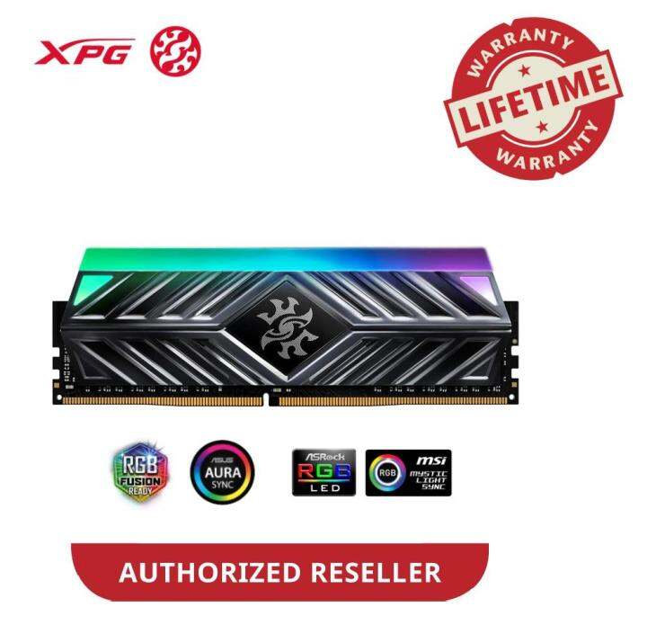 ADATA XPG SPECTRIX D41 8GB DDR4 3000 RGB RAM LONGDIMM | Lazada
