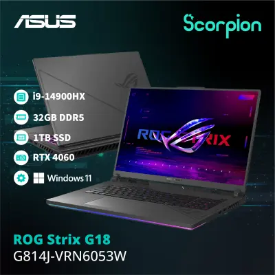 ASUS ROG Strix G18 (2023) G814 Price in Malaysia & Specs - RM10499 ...