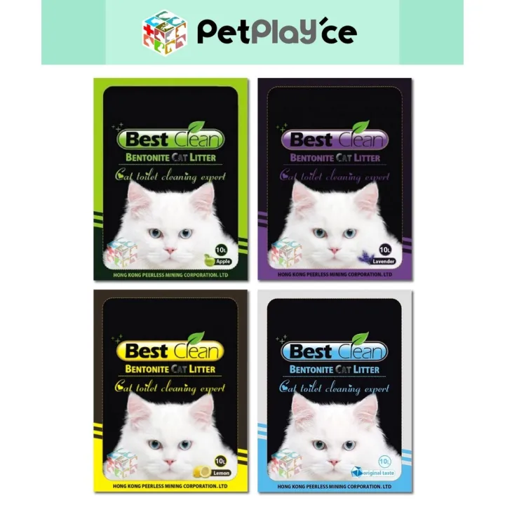 The new 2022 Best Clean 10L Cat Litter Clumping BENTONITE Sand 10L ...