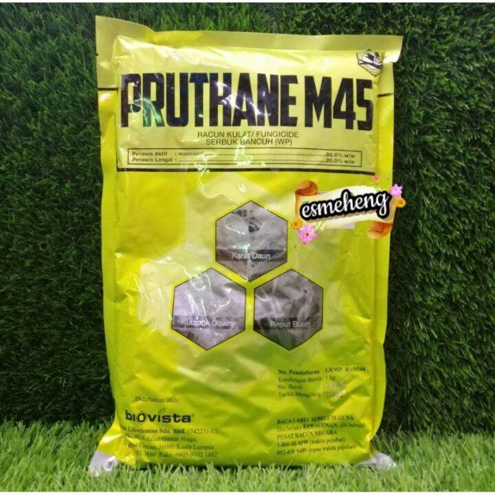 1kg Biovista Pruthane M45 Serbuk Bancuh Racun Kulat Karah Daun Kulapuk ...