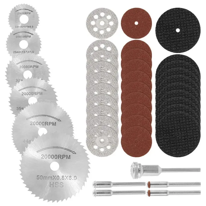 41Pcs Cutting Wheel Set Rotary Cutting Wheels Tool Kit for Dremel ...