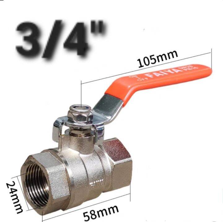 THL DN20 PN16 3/4'' BALL VALVE | Lazada