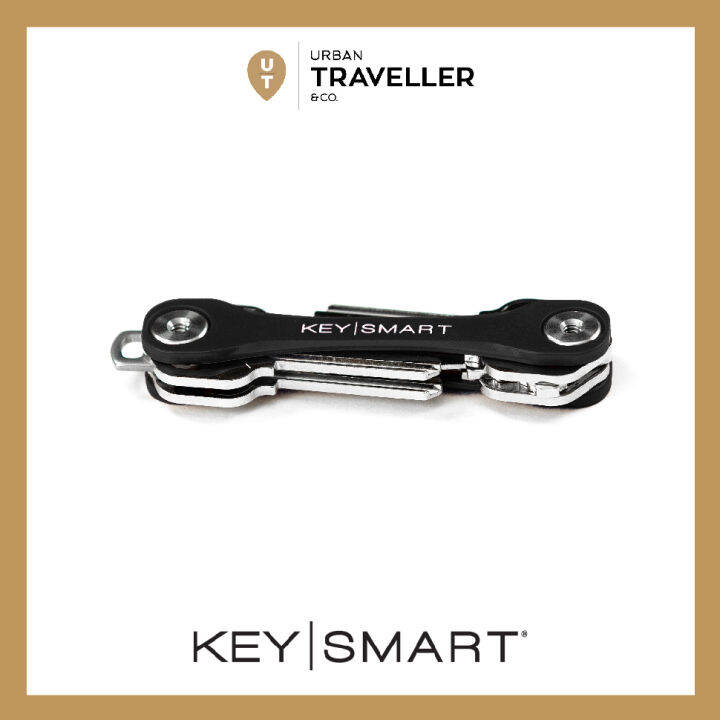 KeySmart Flex Compact Key Holder - Holds Up to 8 Keys - Flexible ...