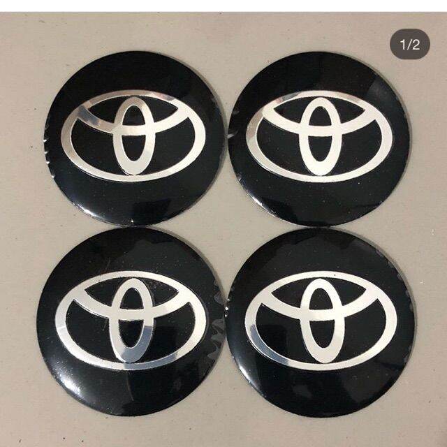 Toyota logo center cap sticker decal | Lazada PH