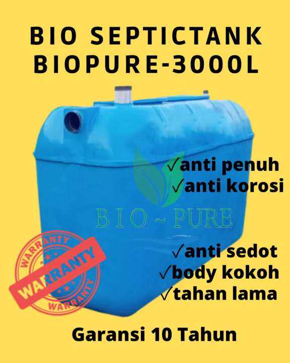 septic tank bio biofil biofilter sepiteng biotank 3000 liter Termurah ...