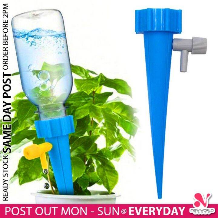 𝟭 𝗬𝗘𝗔𝗥 𝗪/𝗟𝗜𝗙𝗘 》 Auto Drip Self Watering System Automatic Water Plant ...