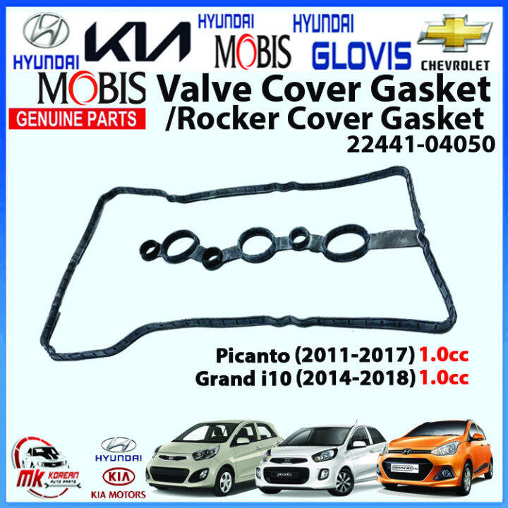 [GENUINE] Valve Cover Gasket/Rocker Cover Gasket for Picanto(2011-2017 ...