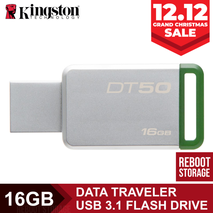 Kingston 16GB DataTraveler DT50 USB 3.1 Flash Drive | Lazada PH