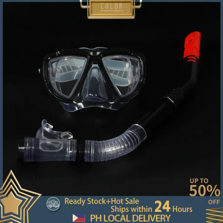 WHALE Professional Diving Scuba Gear Swimming Mask Snorkel Diving Mask ...