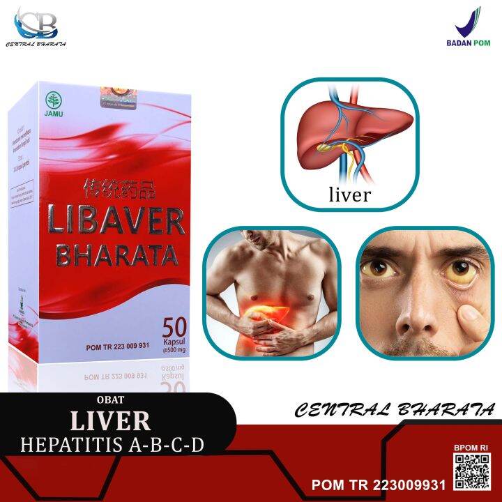 Libaver Bharata - Obat Liver & Hepatitis A B C D - Obat Penyakit Kuning ...