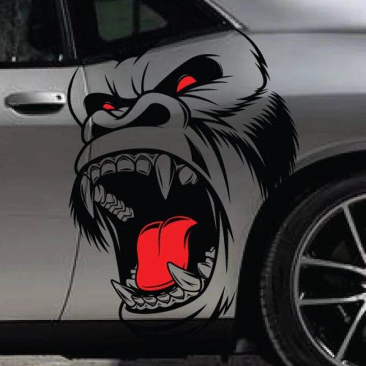 Gorilla King Kong Design Car Stickers Tuning SUV Automotive Waterproof ...