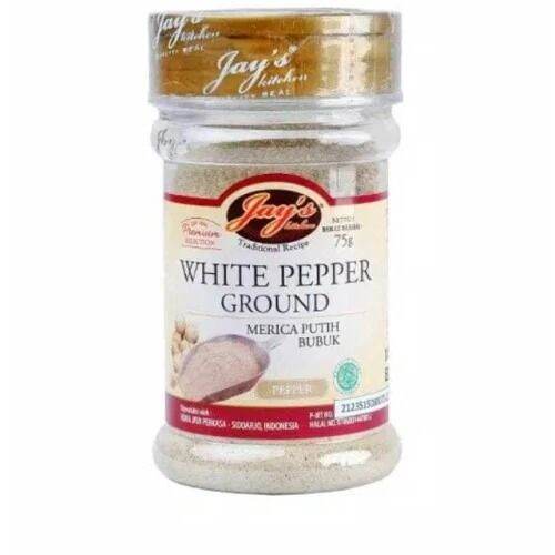 Jays White Pepper Ground - Merica Putih bubuk 75gr | Lazada Indonesia