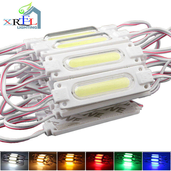 12V LED Module 20pcs 3 LEDs Super Bright String Light with Lens White ...