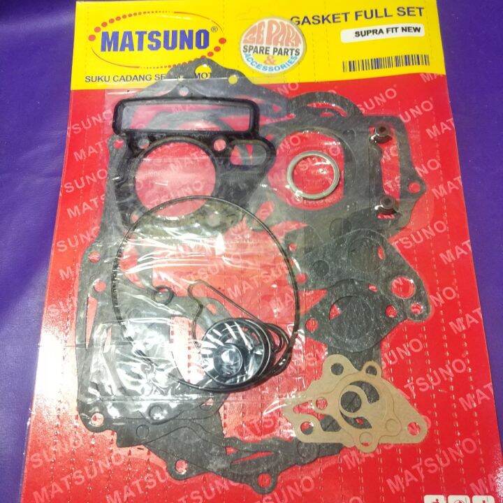 [3E] Paking Full set Supra Fit Fit New Legenda Perpak Gasket Full set | Lazada Indonesia