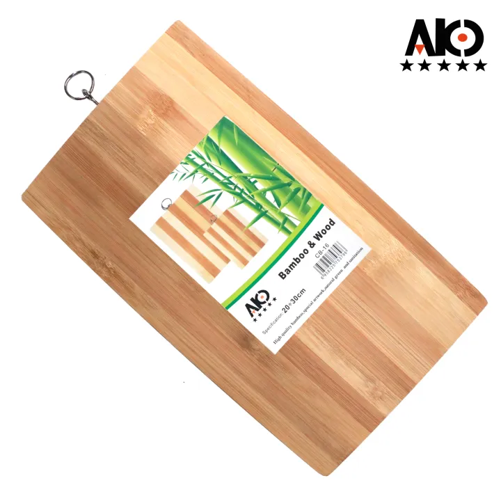 AKO BAMBOO WOOD CHOPPING BOARD | Lazada PH