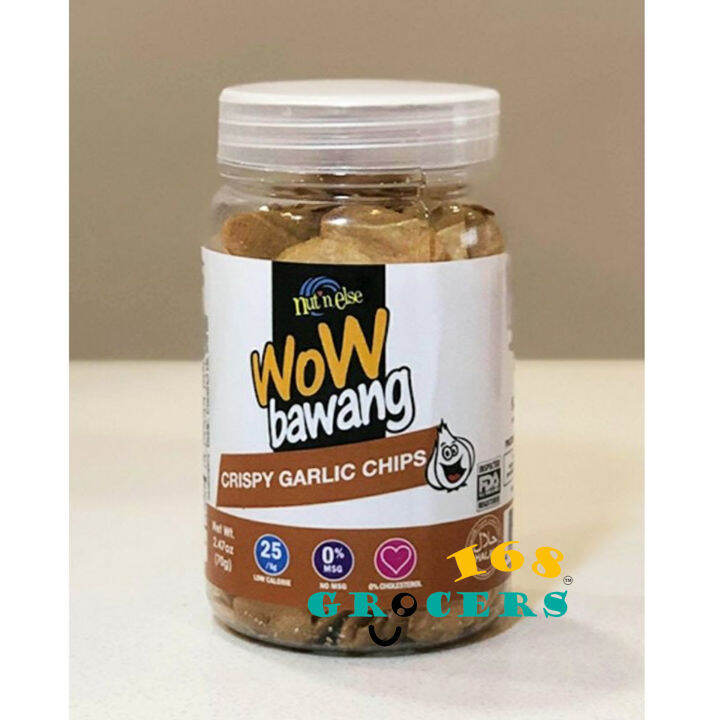 Nut n Else WOW Bawang Crispy Garlic Chips 70g | Lazada PH