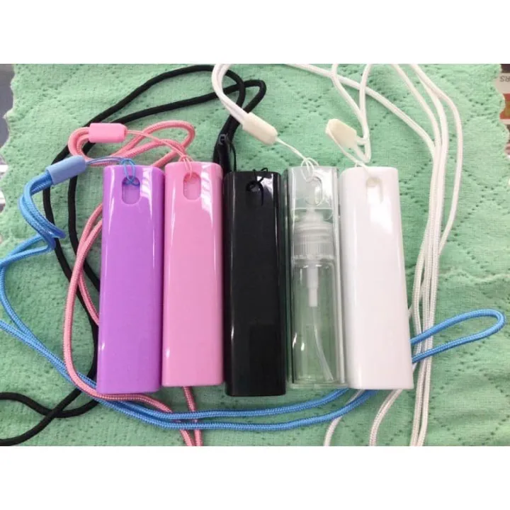 MINI Alcohol Spray Bottle Necklace FREE Lanyard Portable Alcohol ...