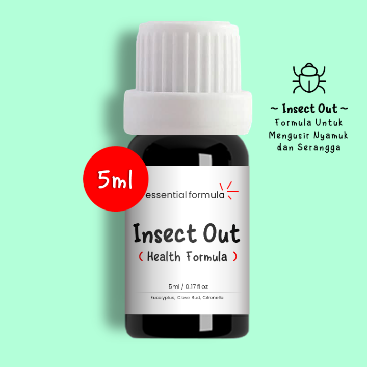 5ml Insect Out Essential Oil Blend Untuk Mengusir Nyamuk dan Serangga | Lazada Indonesia