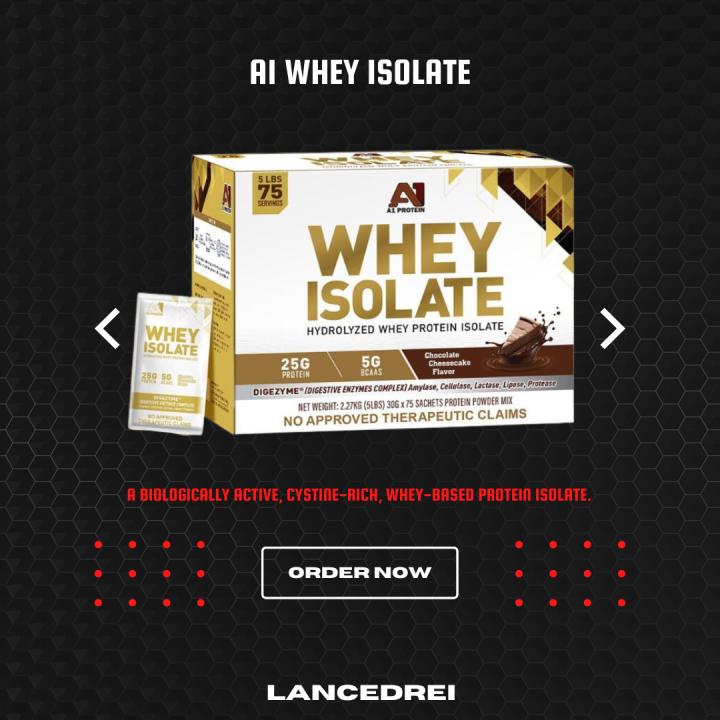 Achieve Your Fitness Goals with A1 Whey Isolate Protein - The Athlete's ...