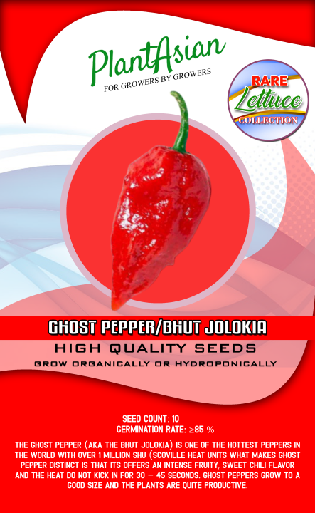 RED GHOST PEPPER OR BHUT JOLOKIA SEEDS | Lazada PH