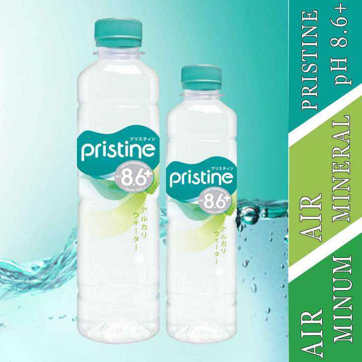 Air Minum- Pristine- Air Mineral pH 8.6+ - 400ml- 600ML- 1.5L | Lazada Indonesia