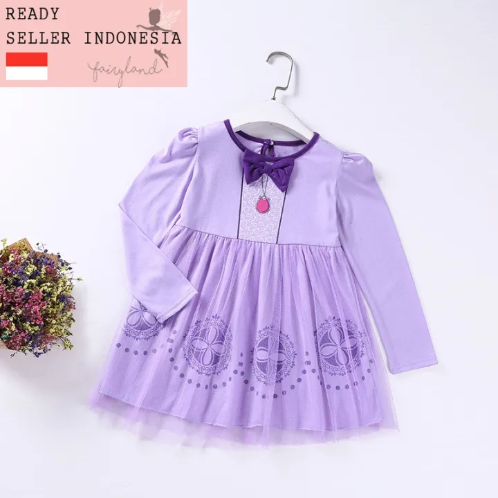 Kostum Ulang Tahun Dress Putri Princess Sofia The First Import Gaun ...