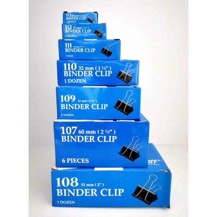 Binder Clip / Double Binder Clip (15mm / 19mm / 25mm / 32mm / 41mm ...