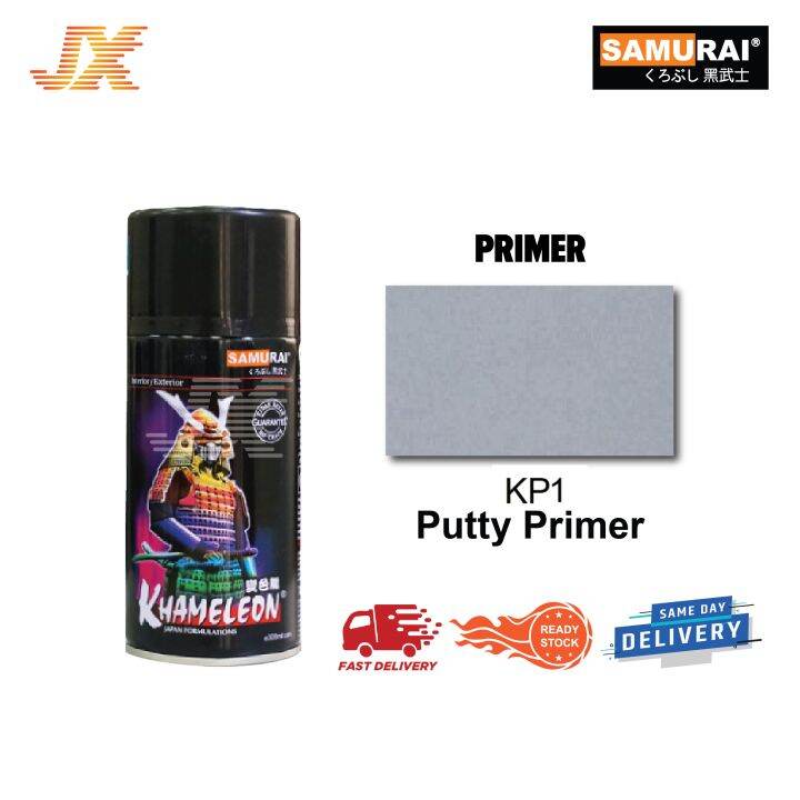 Samurai Paint KP1 Putty Primer KPP Clear Plastic Primer JX DIY 300ml ...